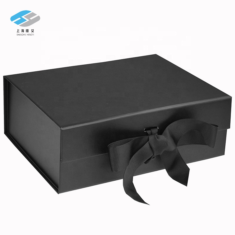 Customize Logo Size Thickness Folding Black 12x12x6 Christmas Boxes Pen ...